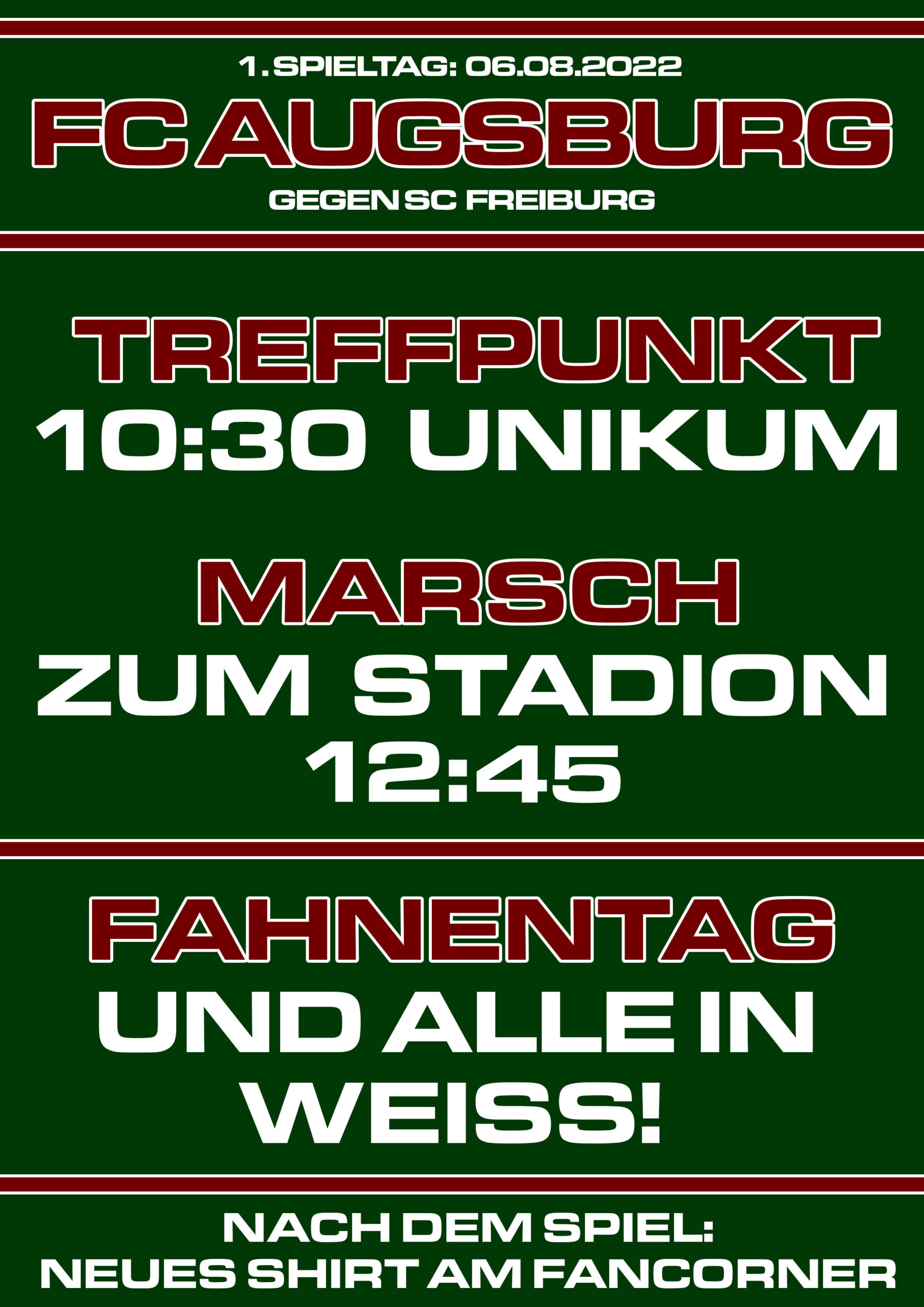Saisonauftakt - Ulrich-Biesinger-Tribüne e.V.